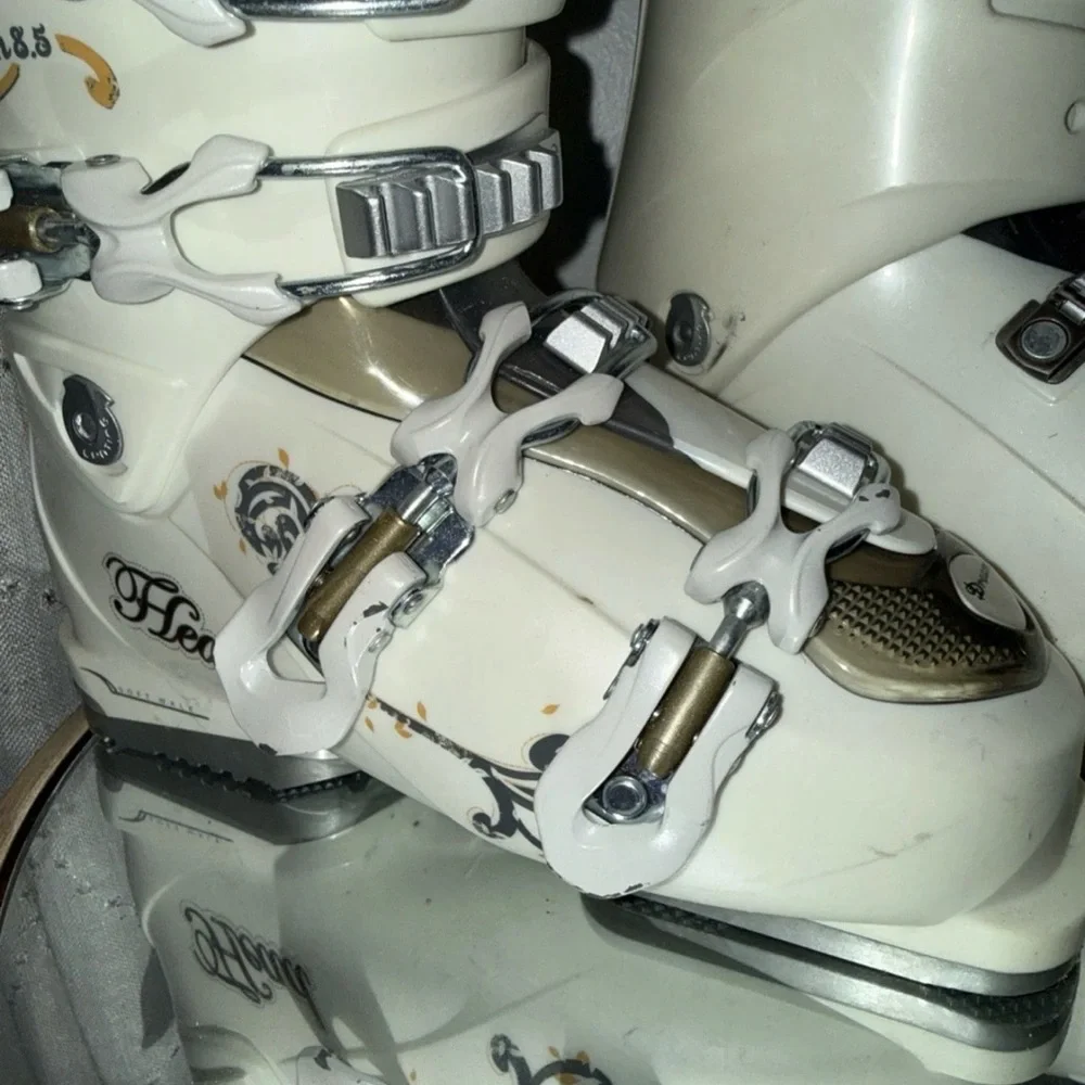 Head | Shoes | Head Womens White And Gray Winter Ski Boots | Poshmark